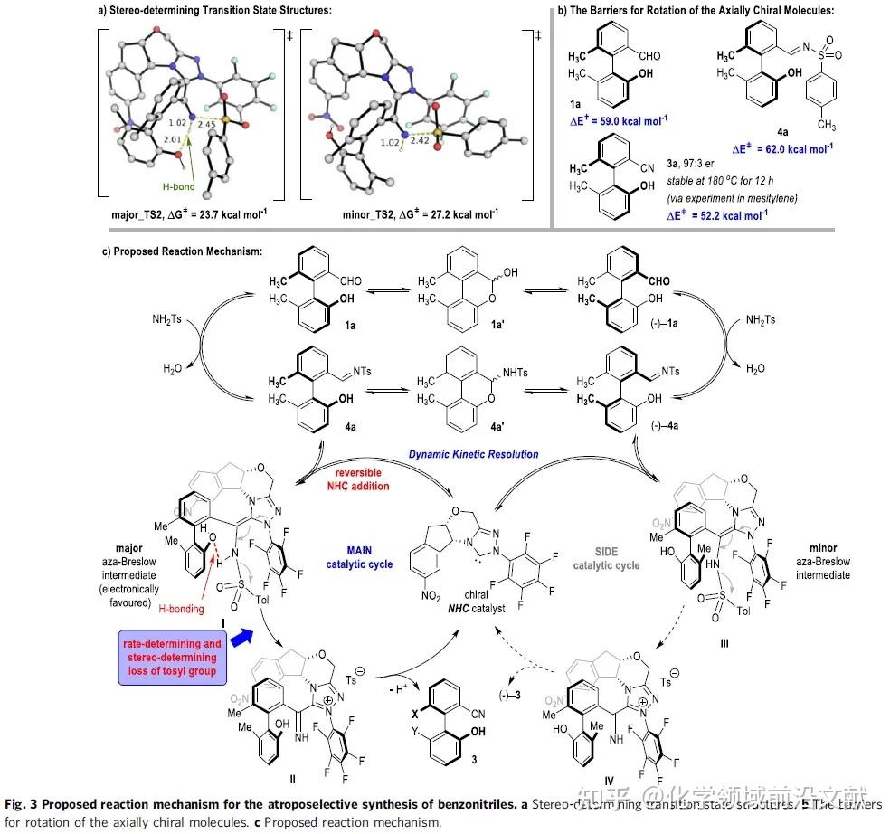 池永贵课题组一天两篇Nat. Commun.：NHC催化阻转选择性合成轴手性苯乙烯和苄腈衍生物 - 知乎