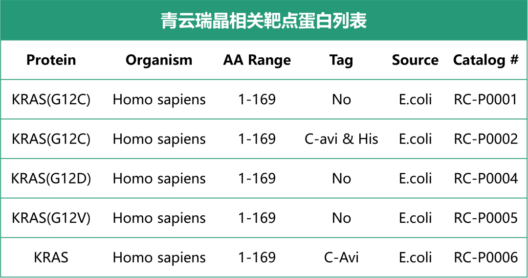 KRAS系列-青云瑞晶蛋白结构解析方案库 - 知乎
