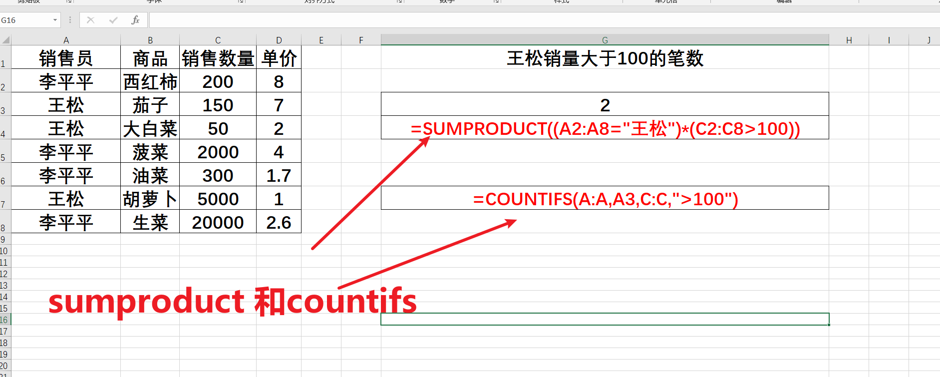 我们都可以掌握EXCEL——传说中的sumproduct函数 - 知乎