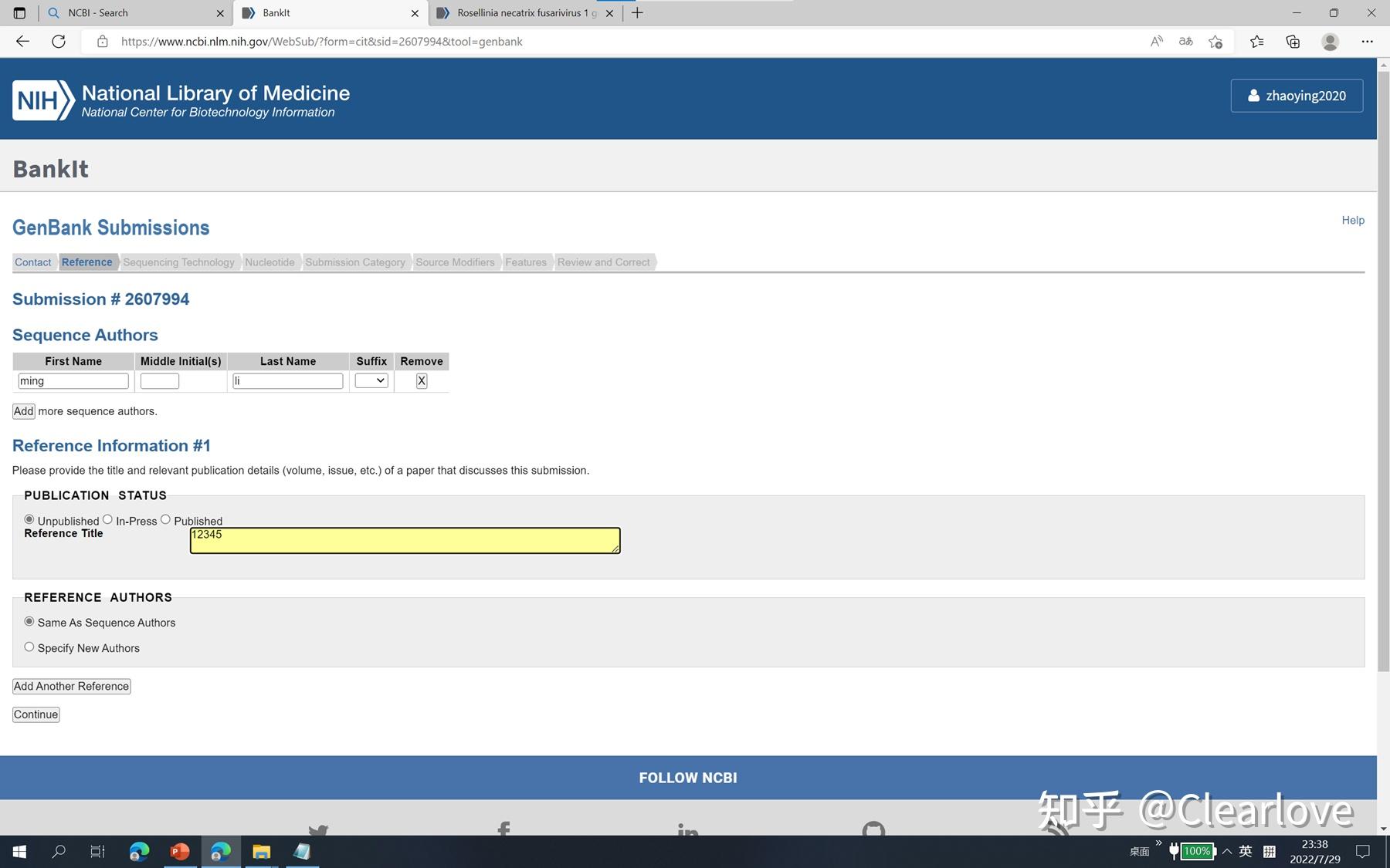 怎样将序列上传到NCBI上得到Genbank number？ - 知乎