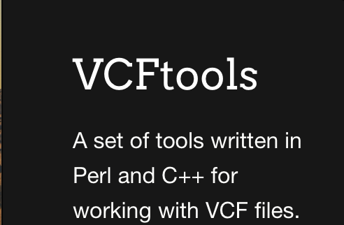 VCFtools———基础篇 - 知乎