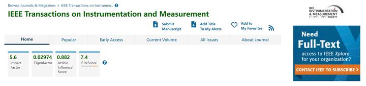 IEEE Transactions on Instrumentation and Measurement (IEEE TIM)投稿分享 - 知乎