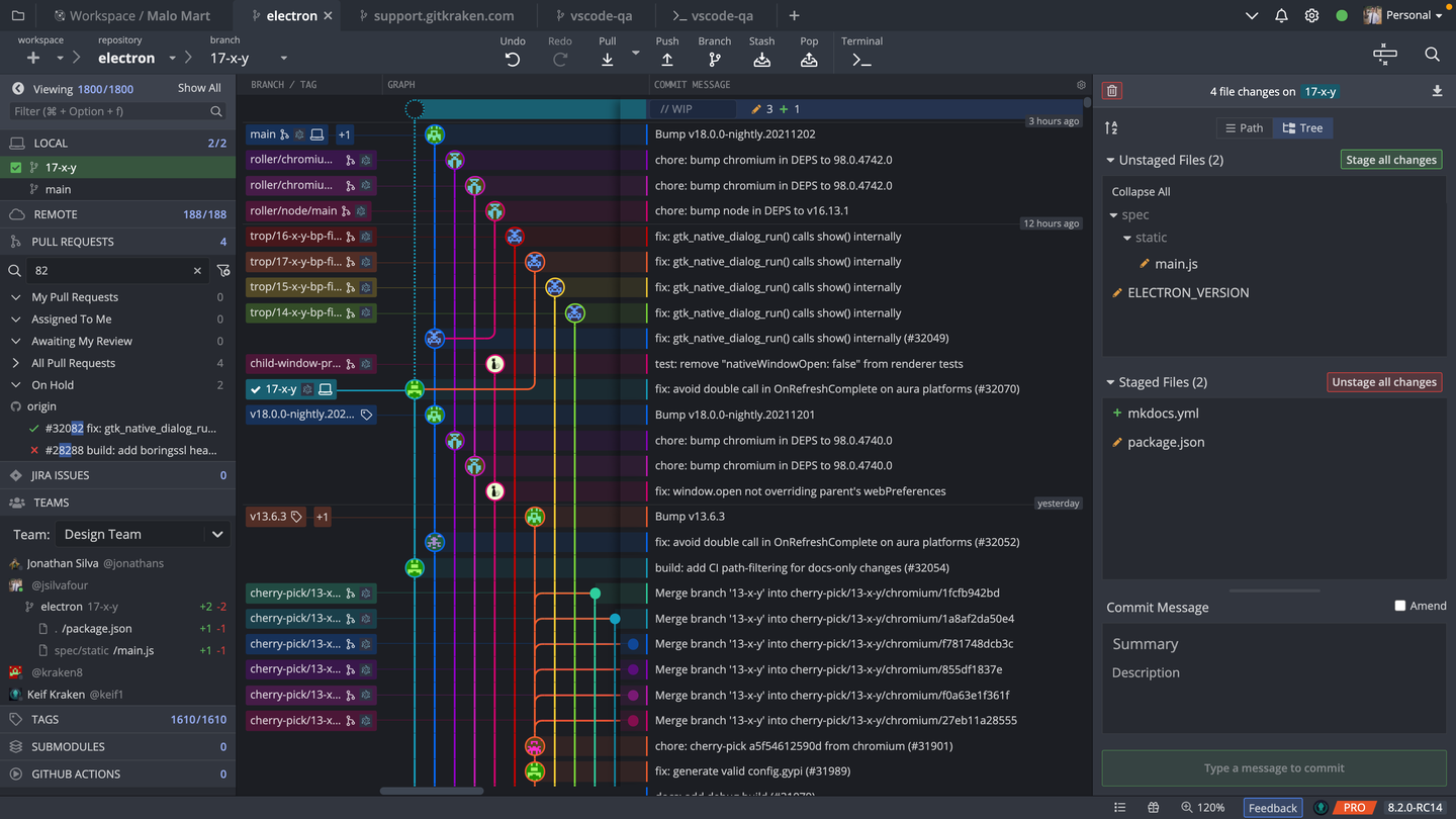 GitKraken 9.13 (macOS, Windows) - 传奇的 Git 客户端 - 知乎