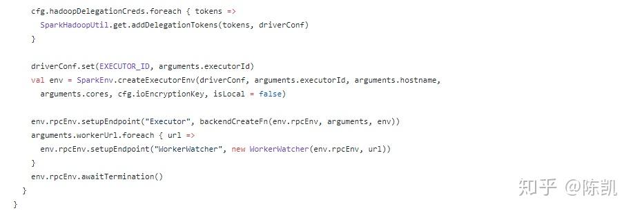 Spark CoarseGrainedExecutorBackend启动 源码剖析 - 知乎