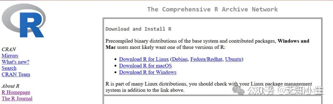 小槑学R：软件篇（2）R语言的安装及注意事项 - 知乎
