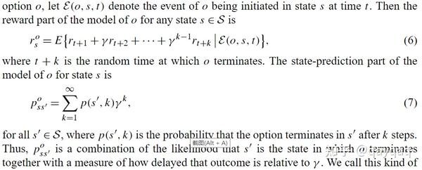 [2] [theory] Between MDP and semi-MDP - 知乎