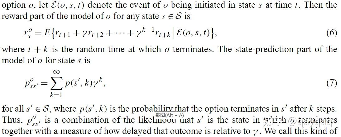 [2] [theory] Between MDP and semi-MDP - 知乎