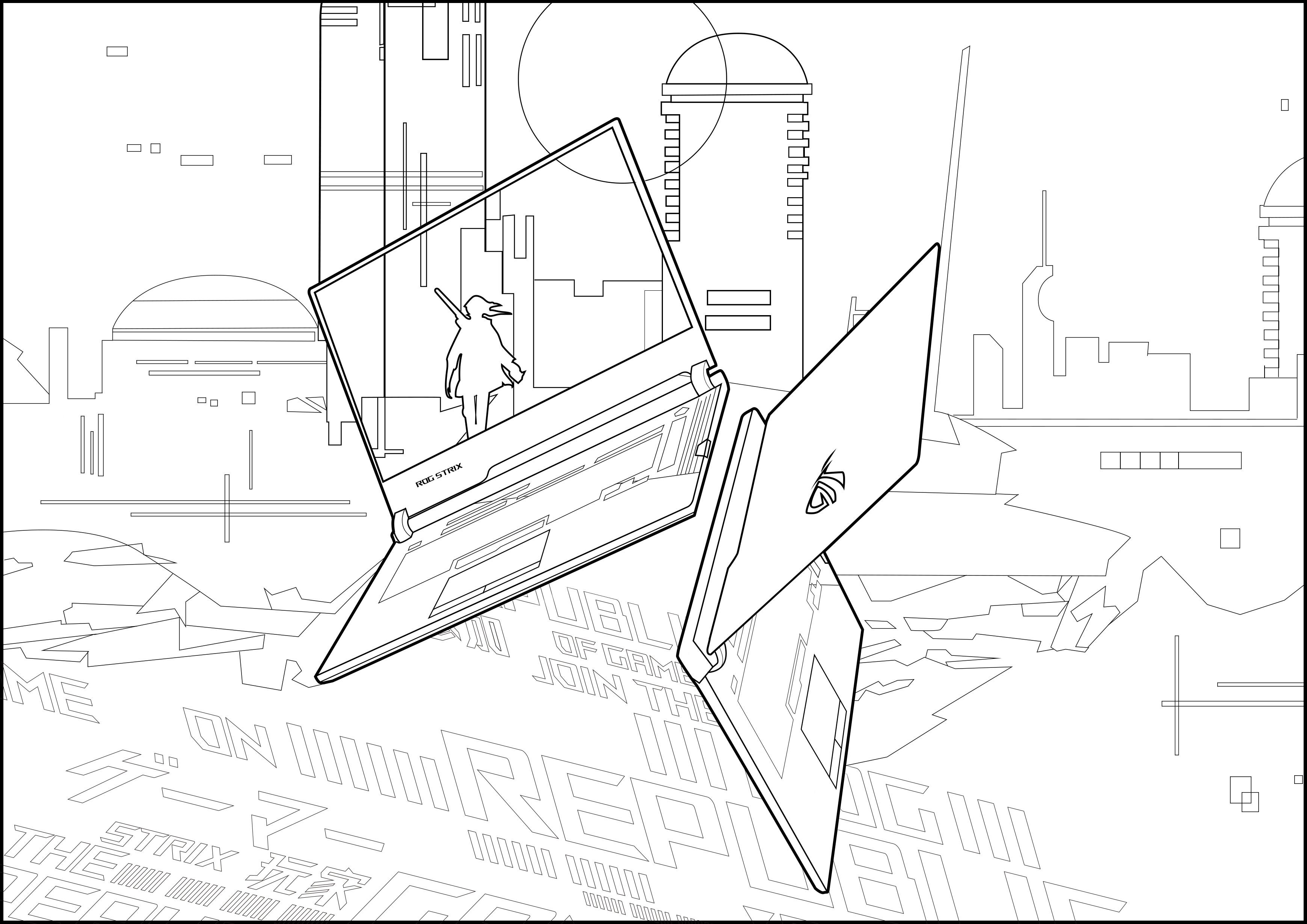 上传一波rog原版壁纸，需取。 - 知乎