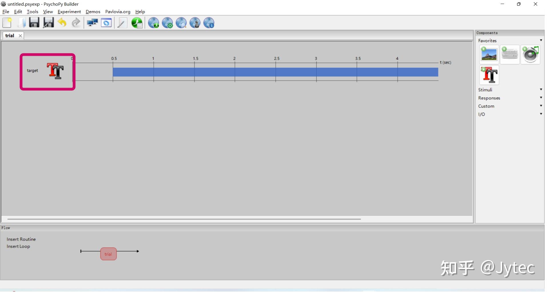 15分钟快速搭建PsychoPy简单实验范式 - 知乎