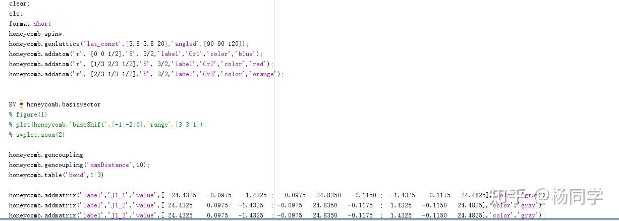 2023.8.24 Spinw 学习 - 知乎