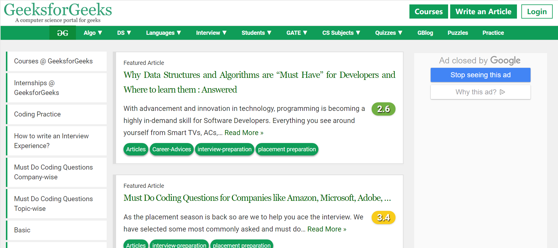 有哪些学习算法的网站推荐？ - 知乎