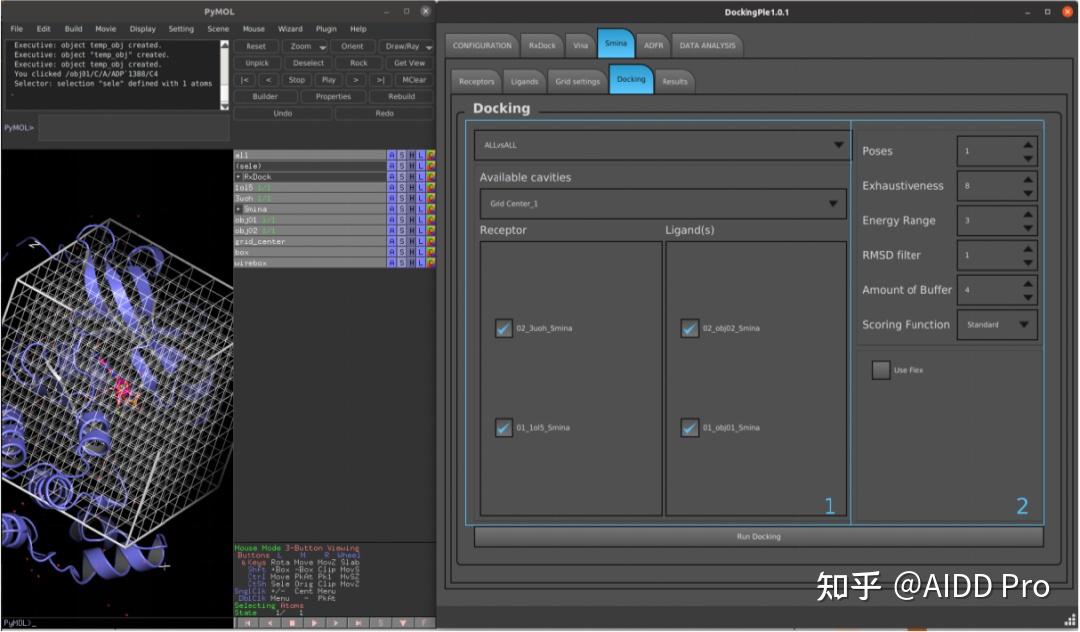 PyMOL进阶教程【04】同时使用多个程序实现批量分子对接 - 知乎