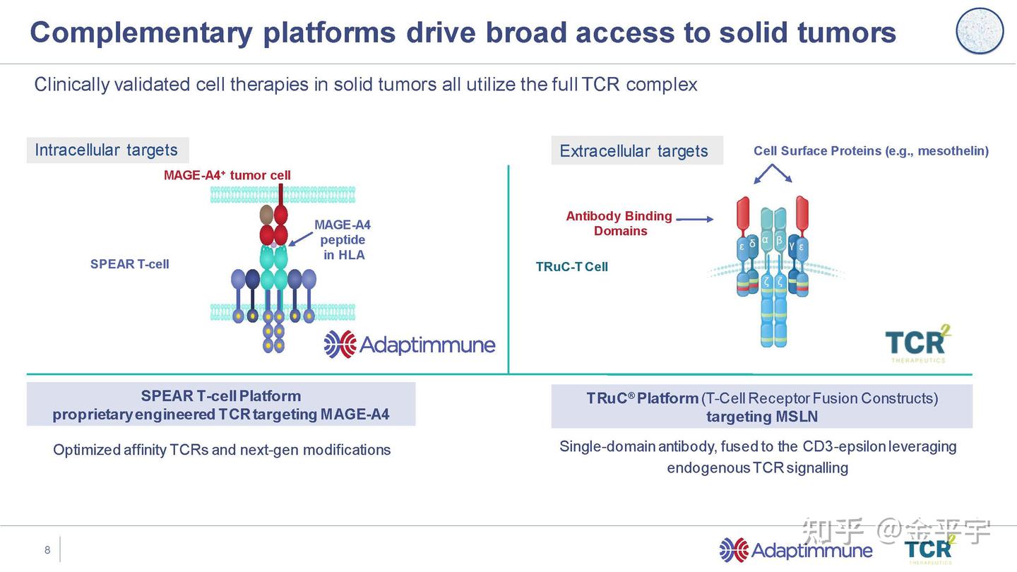 TCR-T巨头显现 - Adaptimmune & TCR2 战略合并 - 知乎
