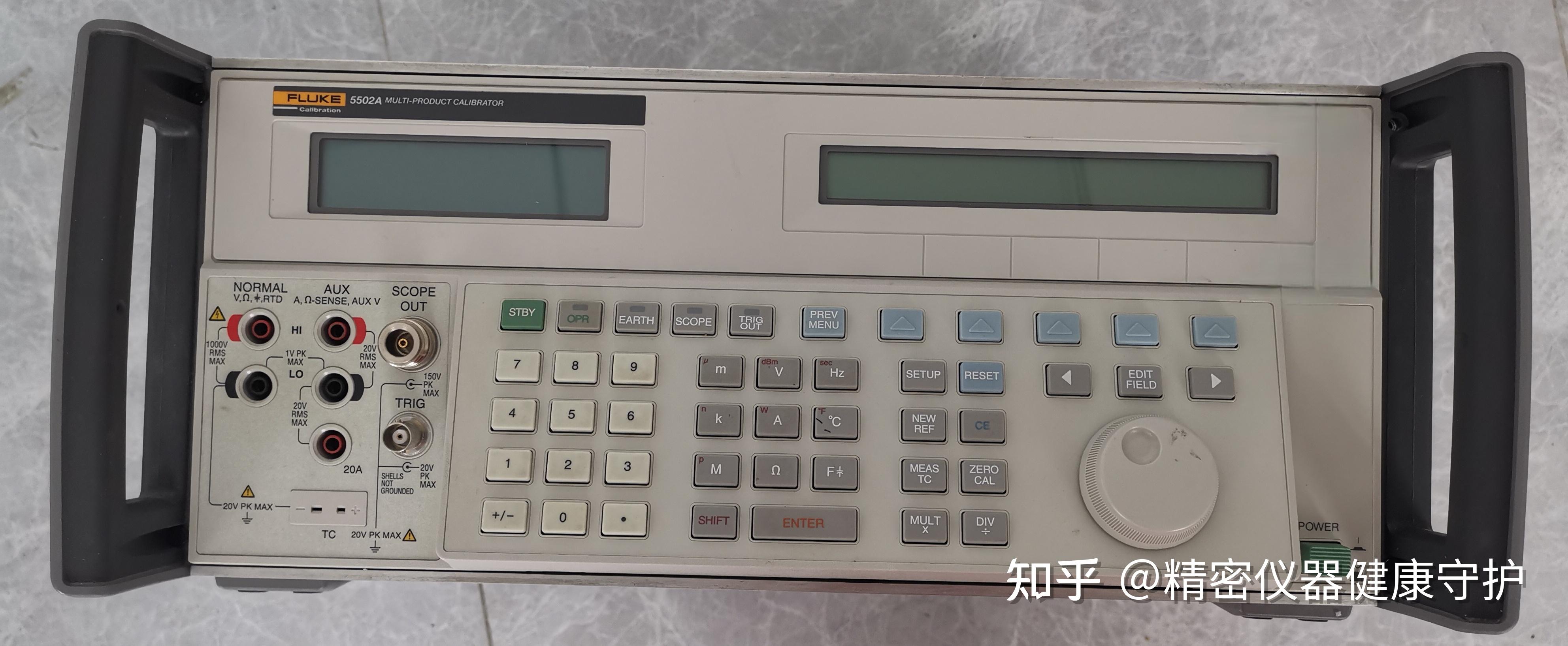 FLUKE 5502A 多产品校准器 - 知乎