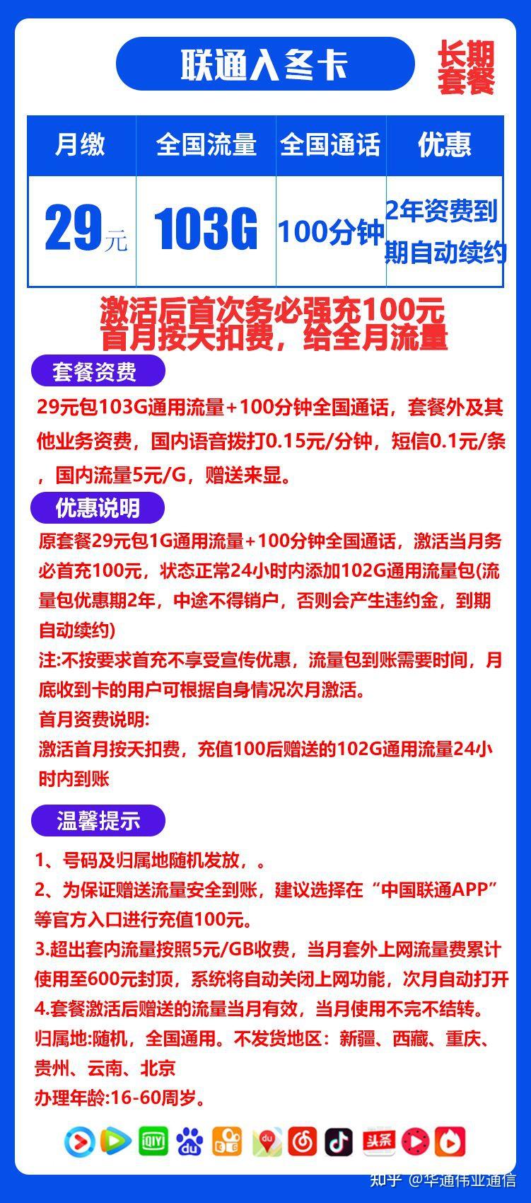 2023年全网所有流量卡，号卡套餐挑选出来的长期套餐 - 知乎