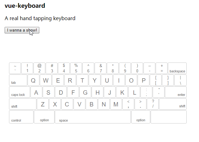 一个很酷的模拟手动敲击键盘的vue.js组件！ - 知乎