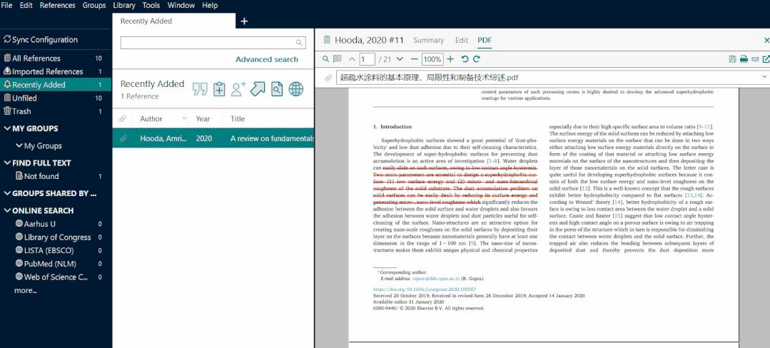 EndNote 20改回X9功能！ - 知乎