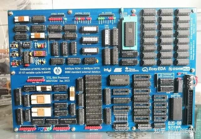 自制了一个简易的CPU，电路代码全开源 - 知乎