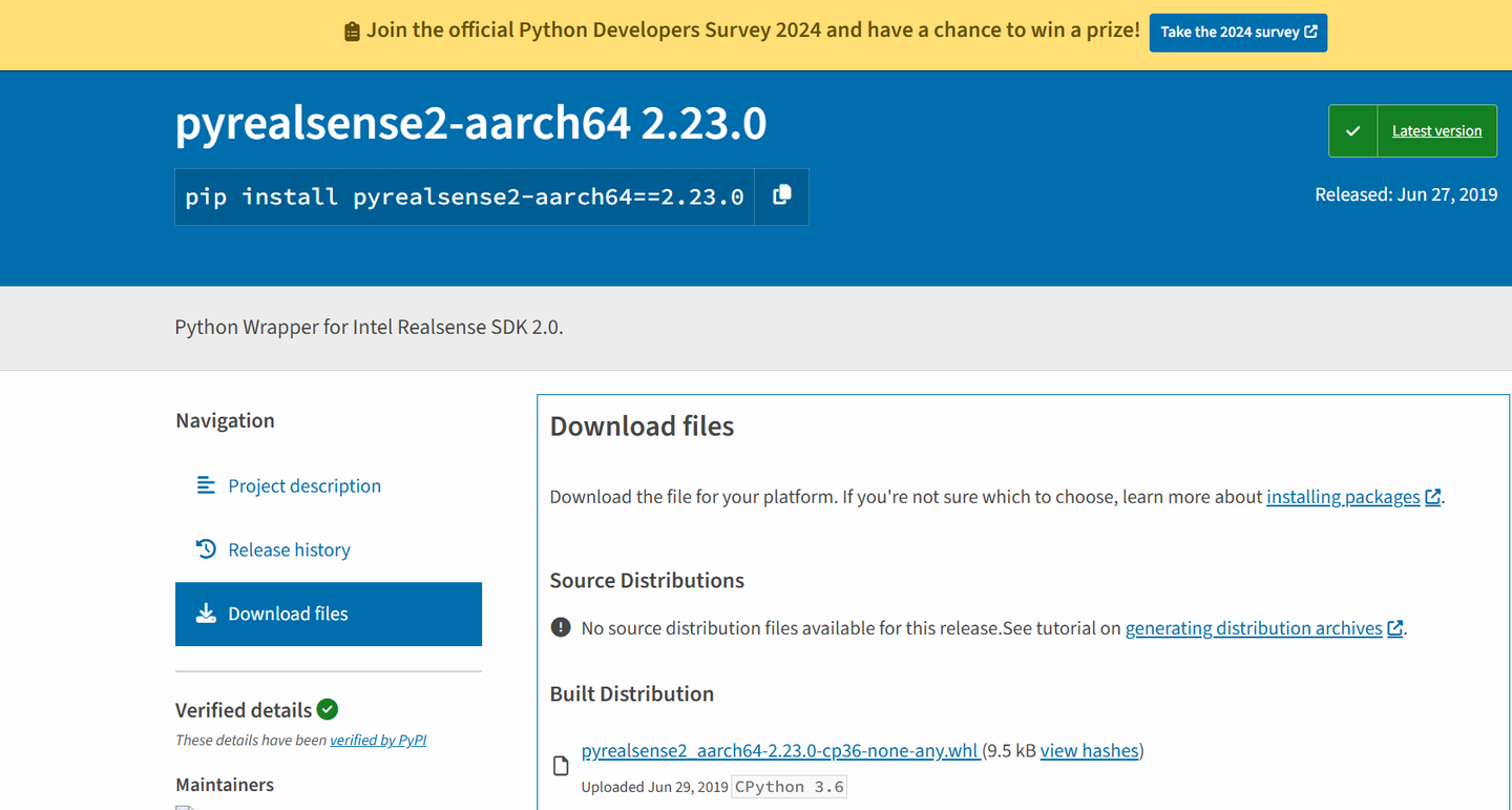 终端安装ARM架构的pyrealsense2（下载whl安装＆编译librealsense安装） - 知乎