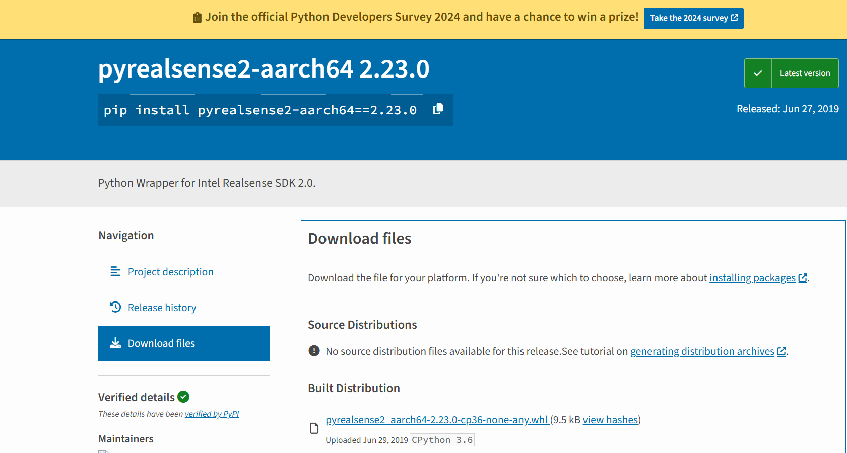 终端安装ARM架构的pyrealsense2（下载whl安装＆编译librealsense安装） - 知乎