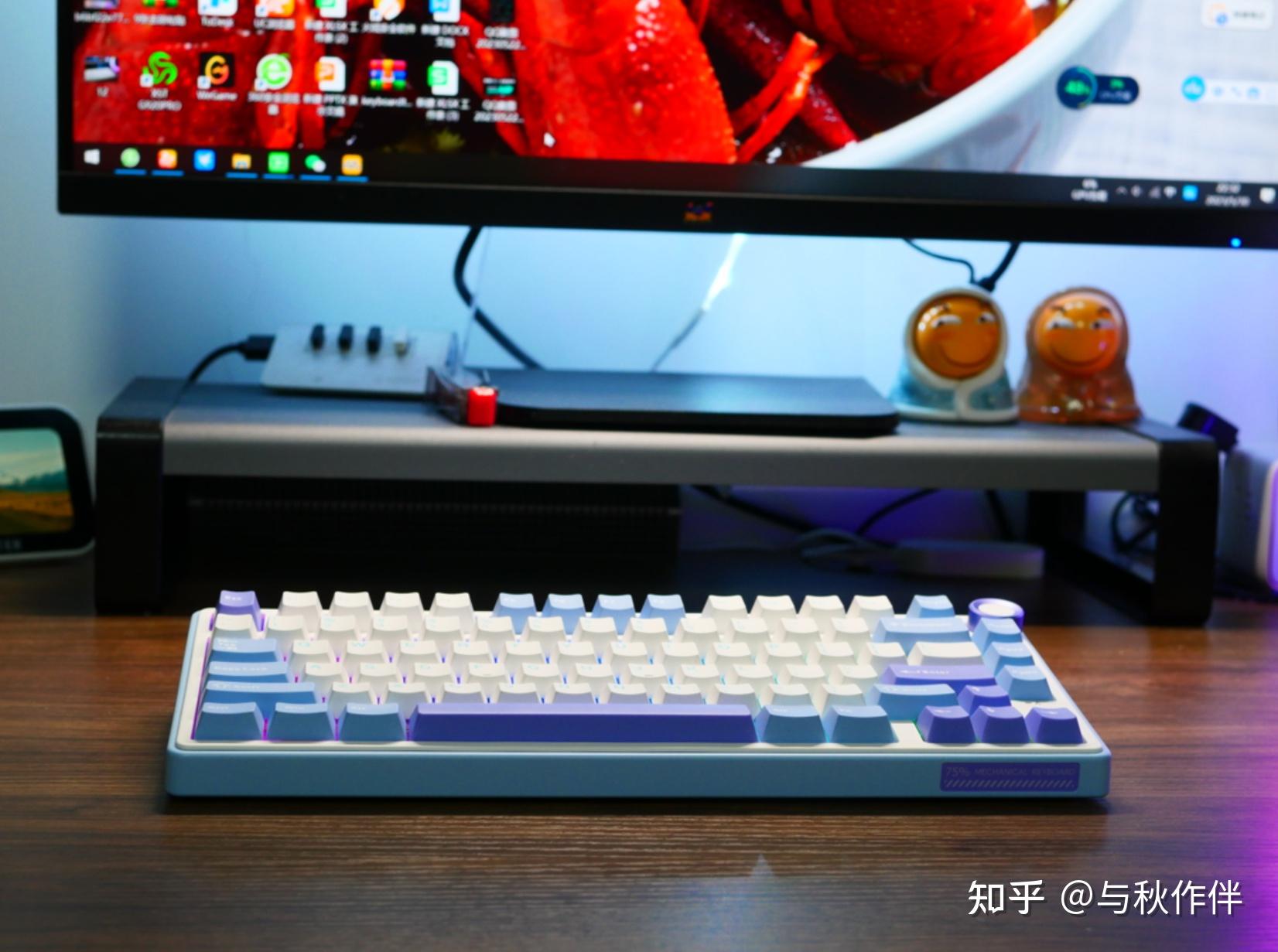 618爆款机械键盘预订，单键开槽极度软弹，RK r75拆解评测 - 知乎