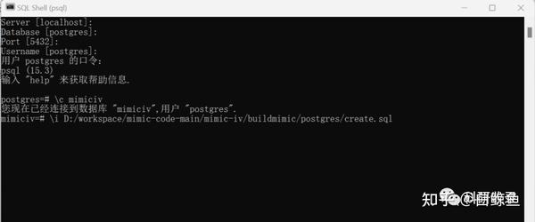 MIMIC数据库安装保姆级教程（下) - 知乎