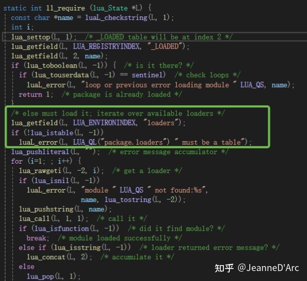 Lua 模块require与加载器 - 知乎