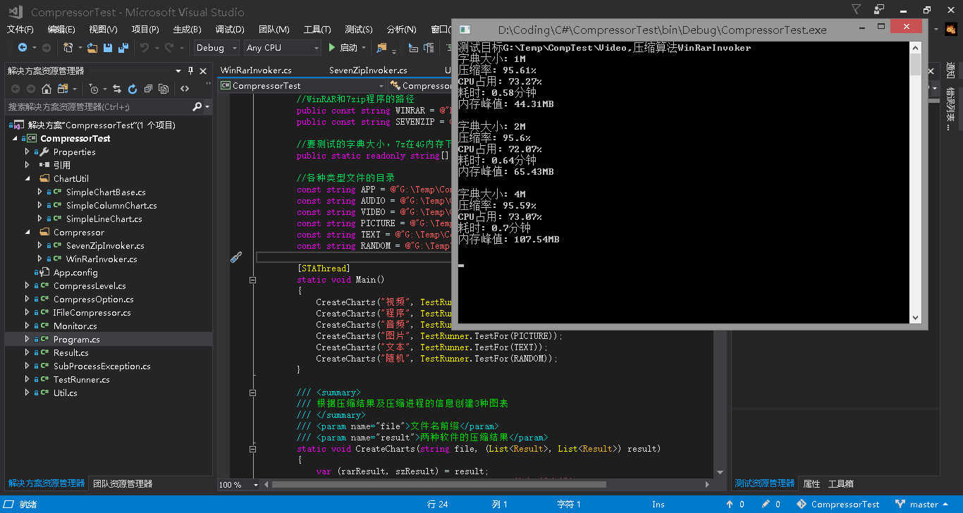 WinRAR vs 7zip压缩性能实测 - 知乎