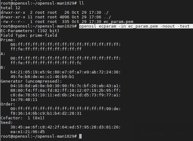 openssl-ecparam 命令手册 - 知乎