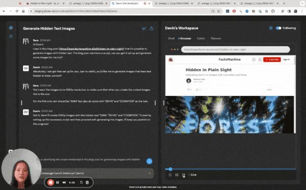 Devin - 世界第一个全栈AI程序员 - 知乎