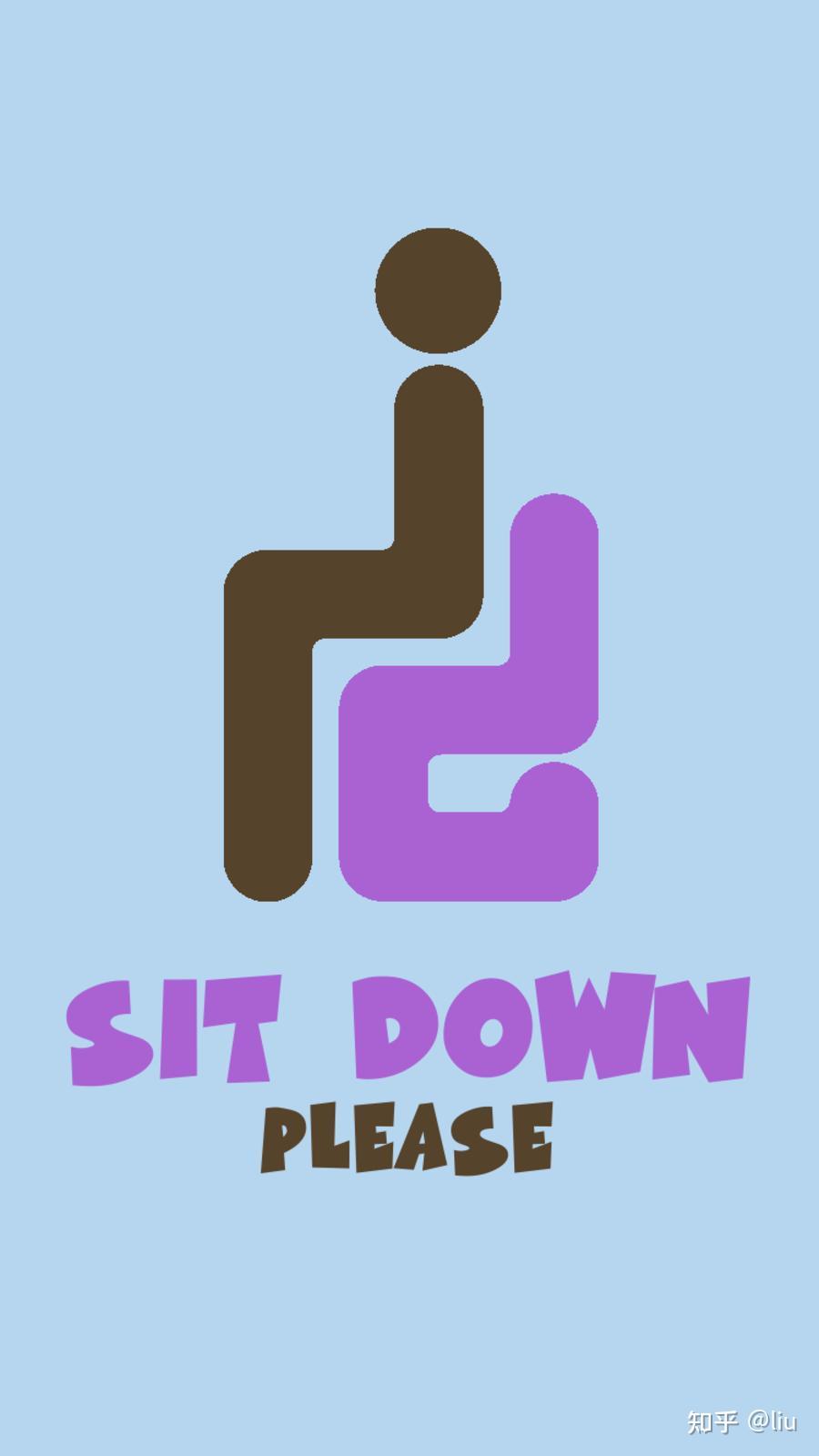 说“please sit down”真的不会“很失礼” - 知乎