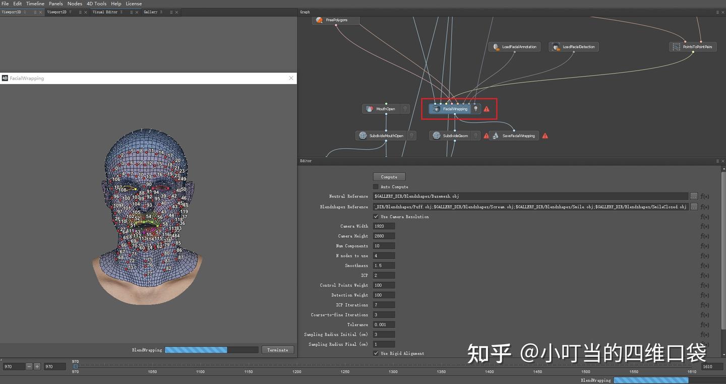 【4D】4D重拓扑流程总结以及R3DS Wrap4D&Track学习笔记（一） - 知乎