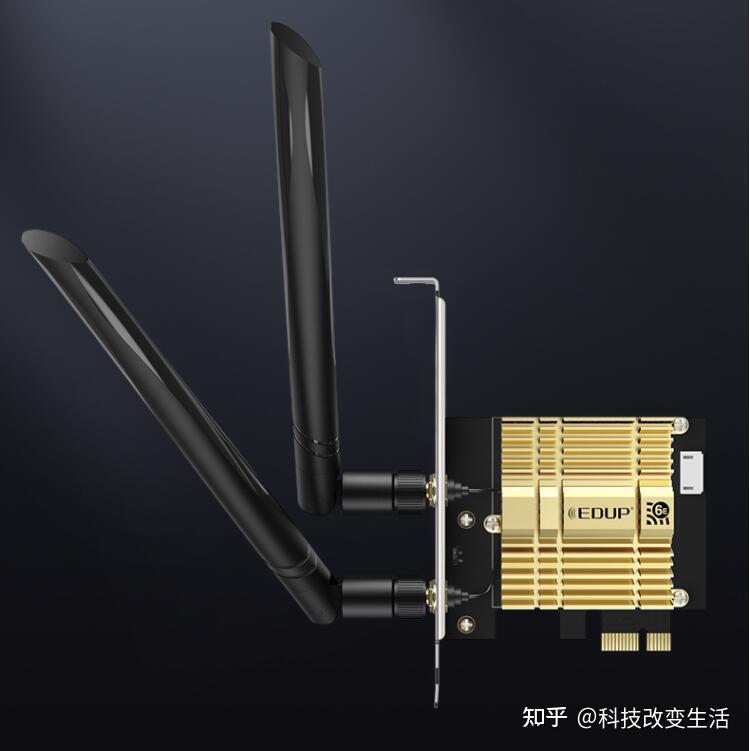 三频Wi-Fi6E 5374M臻速出击 翼联EDUP AX210GS无线网卡驾驭未来 - 知乎