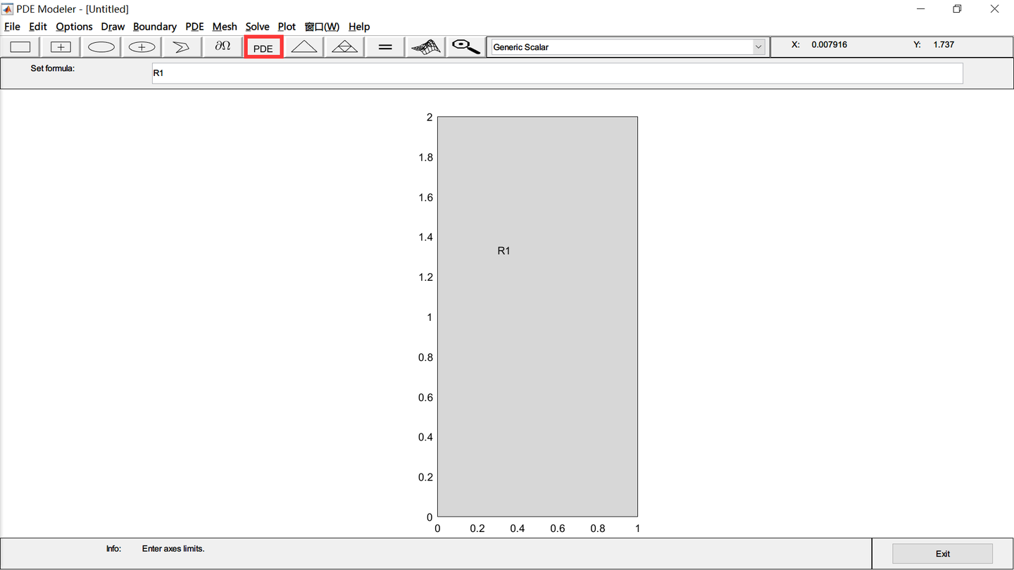 MATLAB 偏微分方程工具箱 pdetool 入门教程 - 知乎