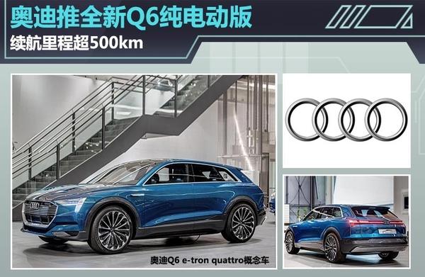 奥迪推全新Q6纯电动版 续航里程超500km - 知乎
