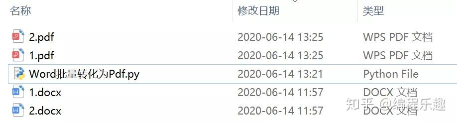 Python自动化办公：Word批量转换为Pdf - 知乎