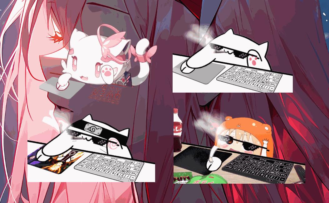 免费领取一只电脑桌宠BongoCat！带有超多有趣皮肤可选 - 知乎