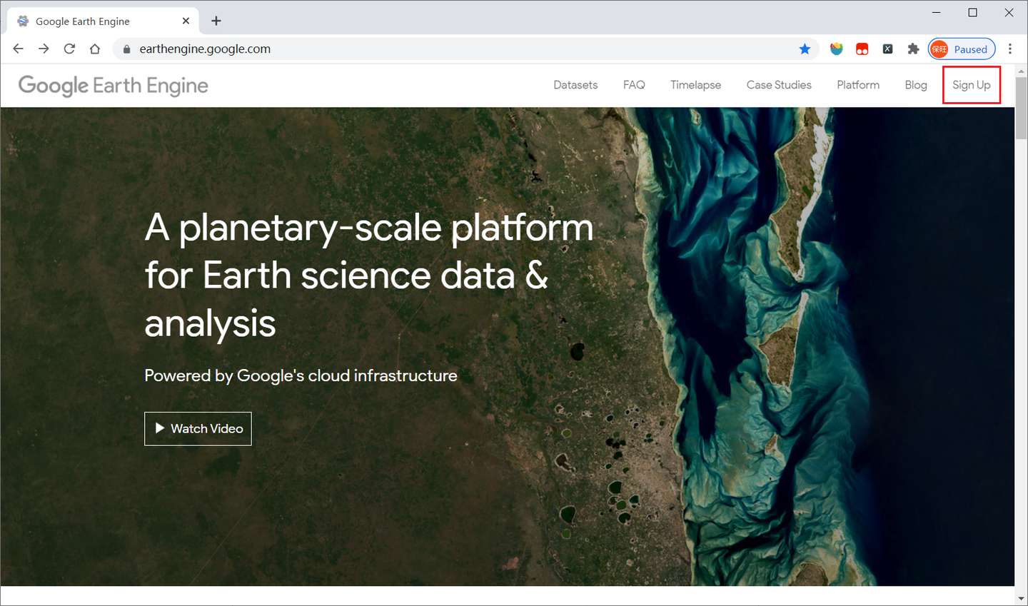 Google Earth Engine账号申请 - 知乎