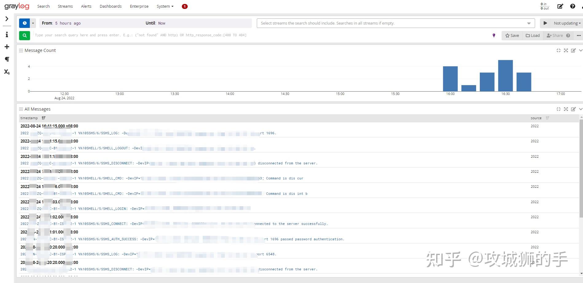 开源日志监控系统-Graylog - 知乎