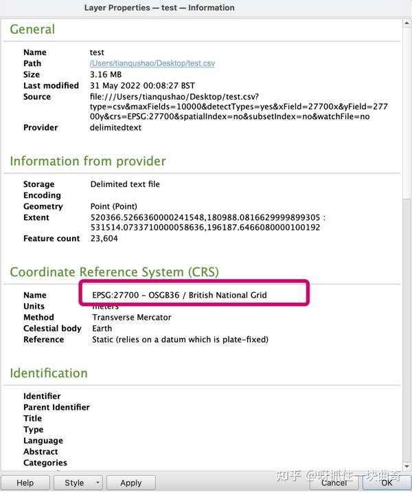 QGIS| crs不同点坐标如何重新映射|Reproject the layer - 知乎