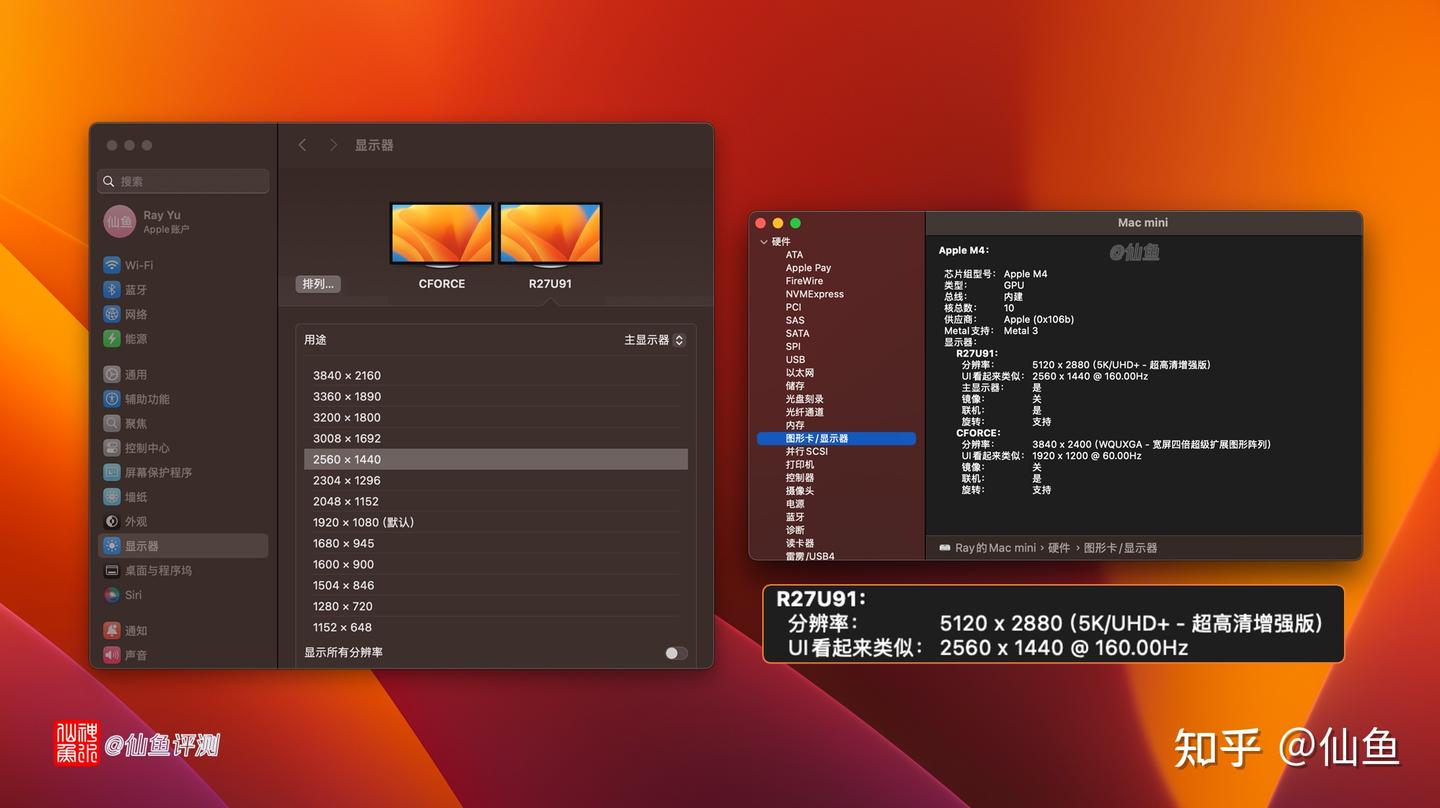 深入浅出搞懂MacOS HiDPI！M4 Mac mini玩机教程第二弹 - 知乎