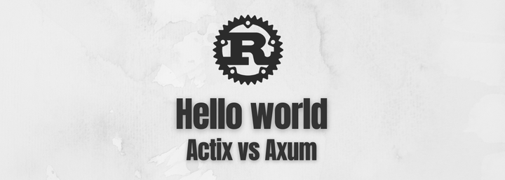 Axum vs Actix: Rust Web 框架比较 - 知乎