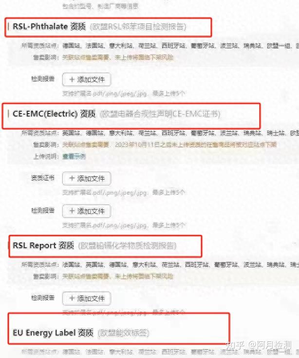 欧盟RSL Report 铅隔邻苯，CE-EMC，能效标签如何办理？ - 知乎
