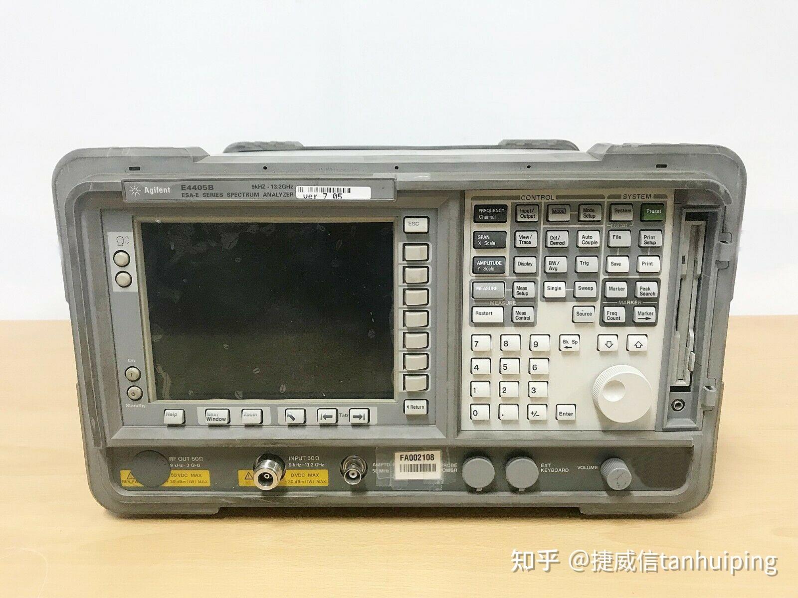 Agilent澳返涵E4405B\E4404B劳柬引擦势 - 知乎