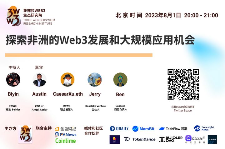 [3WW3] Web3大规模应用 系列英文Space活动来啦！ - 知乎