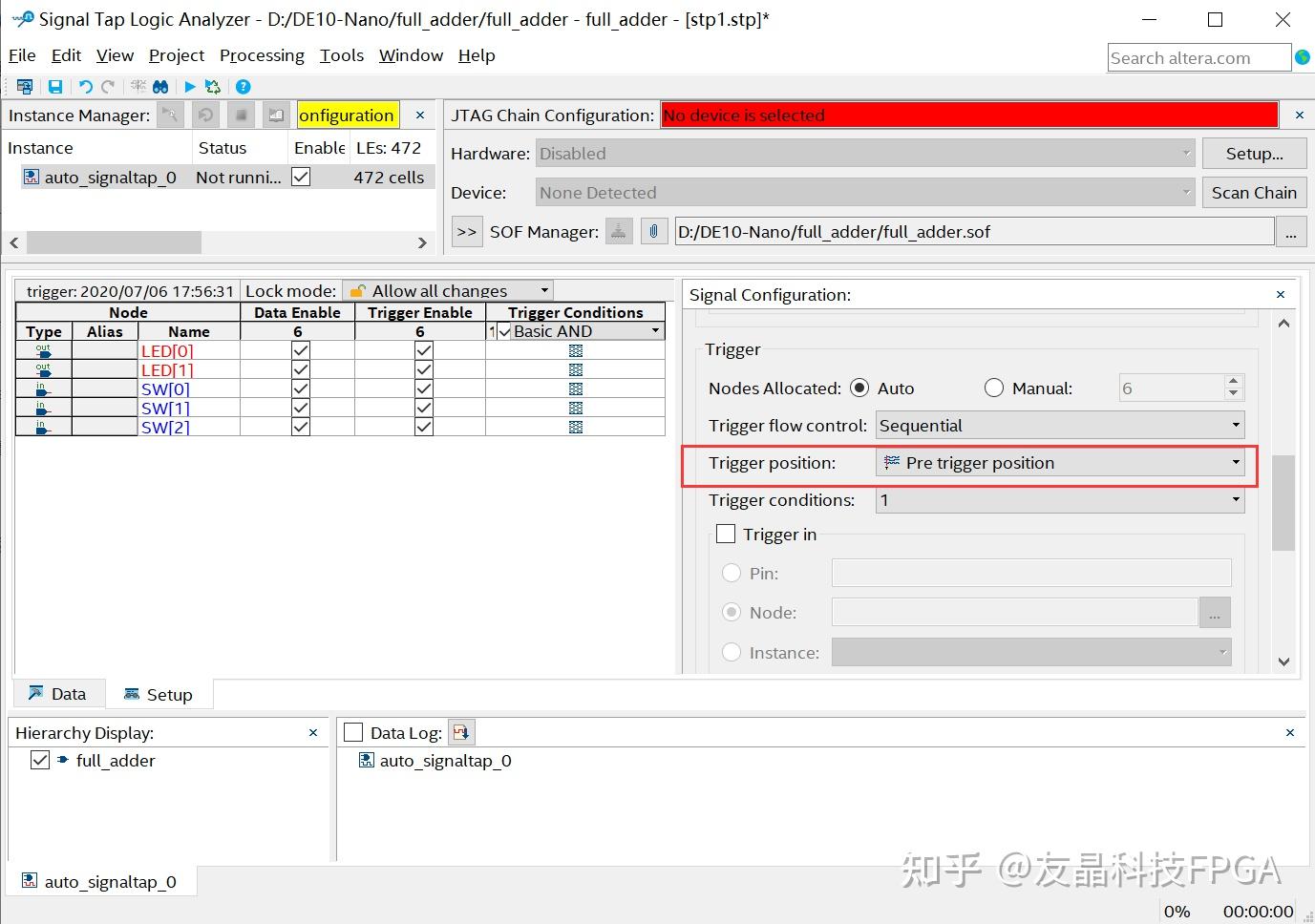 Signal Tap Logic Analyzer使用讲解 - 知乎