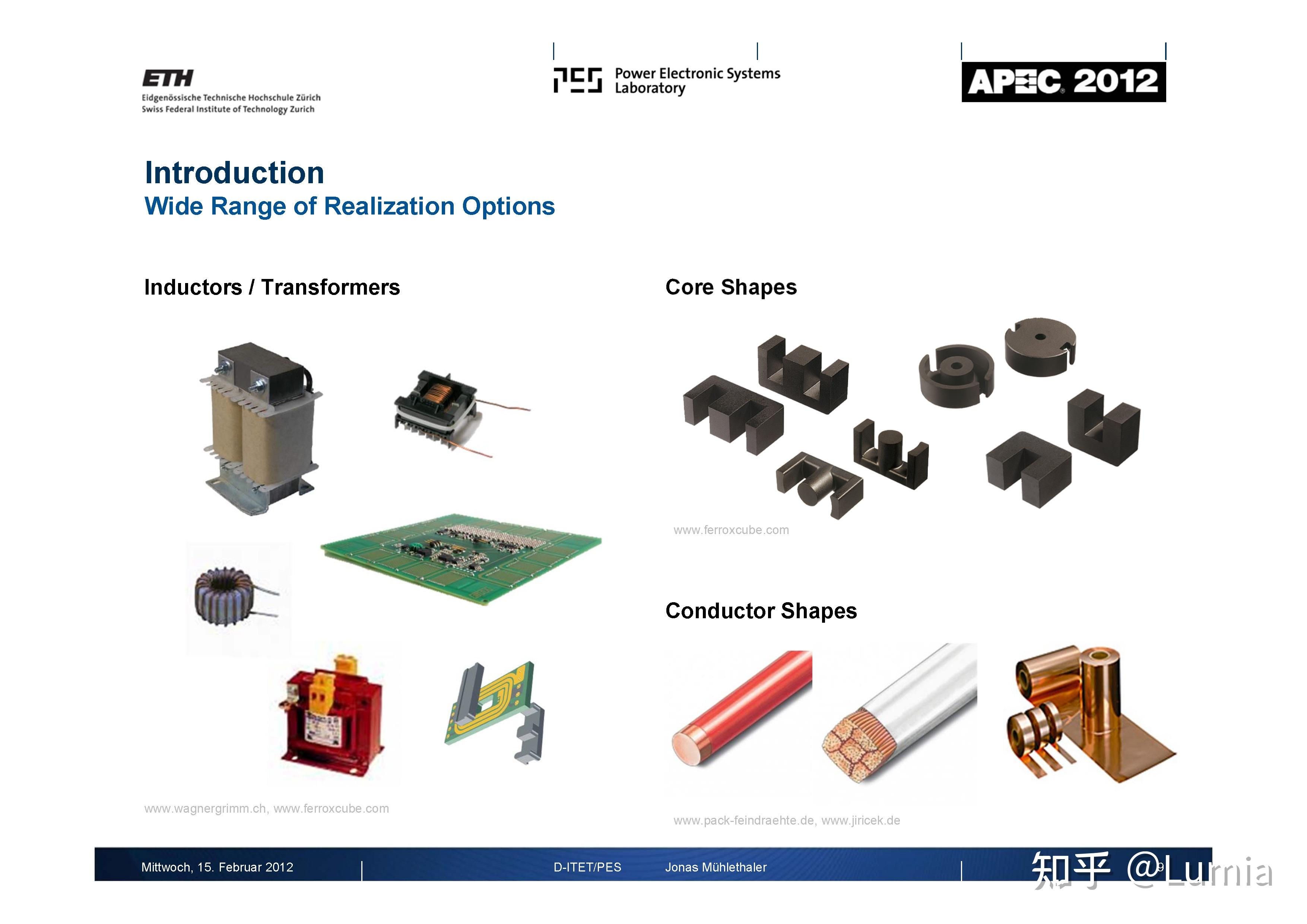 ETH Kolar PPT分享12.02.05：Optimal Design of Inductive Components Based on ...