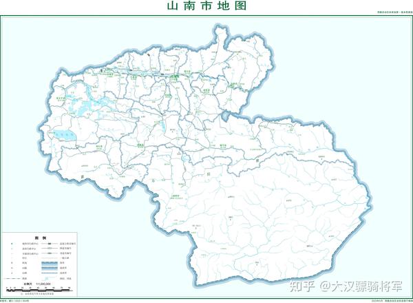 图文解读西藏2023年行政区划（6地级市1地区高清地图） - 知乎