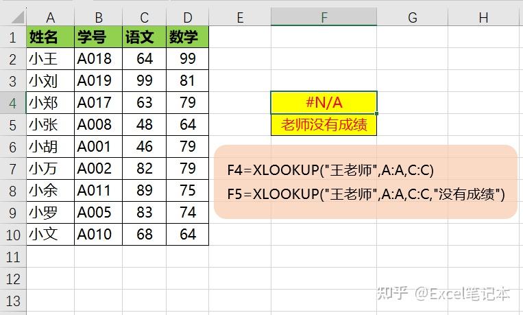 Excel函数XLOOKUP全方位解析 - 知乎