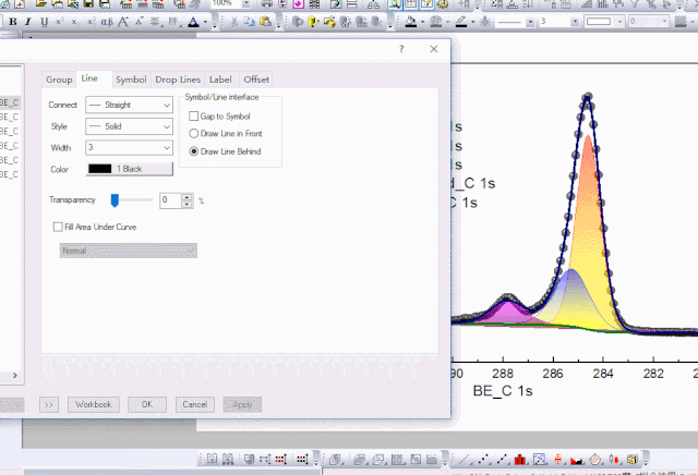 Origin如何美化XPS分峰后数据-科学指南针 - 知乎
